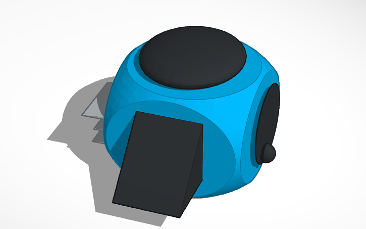3D design Fidget cube - Tinkercad