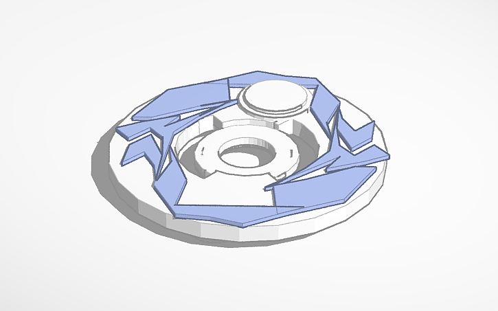 3D design Adachi credit to Pyro for the template - Tinkercad