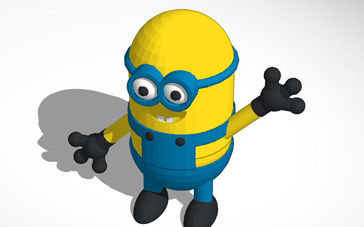 3D design minion - Tinkercad