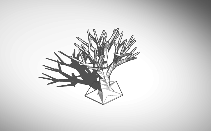 3D design tree - Tinkercad