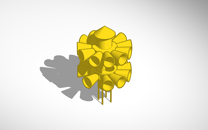 3D design Federal 2T22 Siren (w/o Pole and Control Box) - Tinkercad
