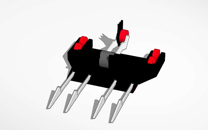 3D design NHRL Megatron - Tinkercad