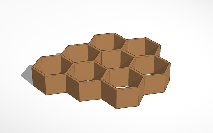 3D design Honeycomb - Tinkercad
