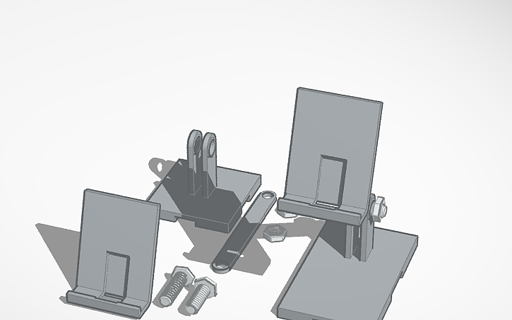 3D design phone holder original - Tinkercad