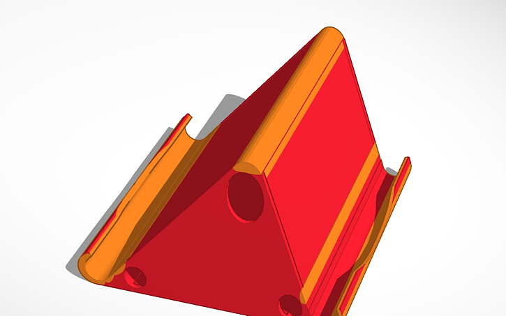 3D design ipad stand - Tinkercad