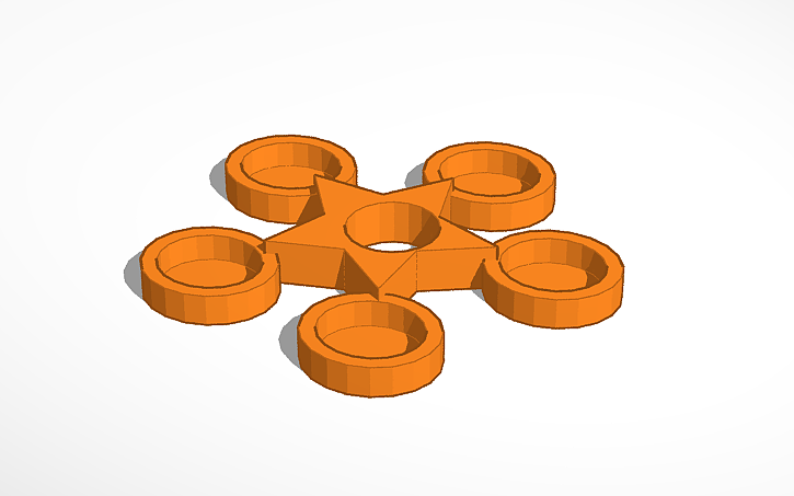 3D design cayden pate- fidget spinner - Tinkercad