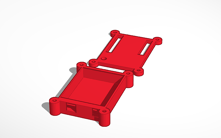 3D design case arduino - Tinkercad