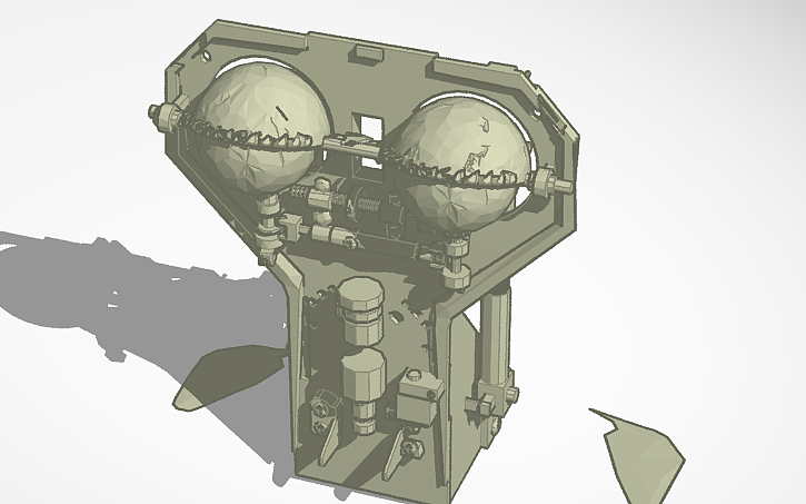 3D design PTT/ Tux Era Chuck. E. Cyber Eye Mech - Tinkercad