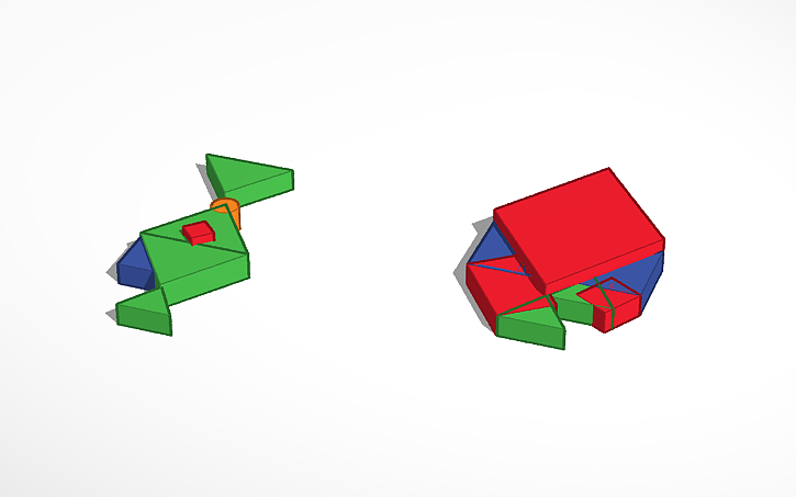 3D design 3d keychain - Valorant RADIANT symbol - Tinkercad