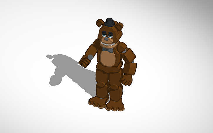 3D design Freddy - Tinkercad