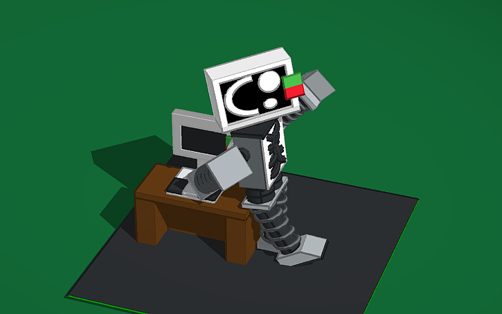 3D design Badware Posing - Tinkercad