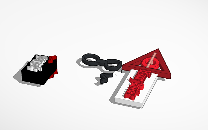 3D design Harry potter stuff - Tinkercad