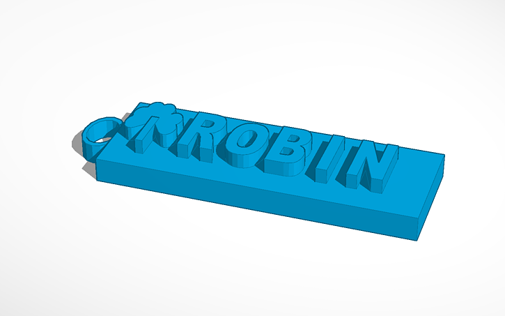 3D design robin r - Tinkercad