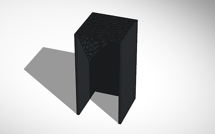 3D design Xbox X Cover - Tinkercad