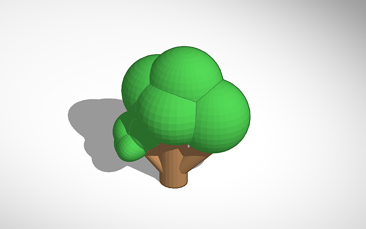 3D design Tree - Tinkercad