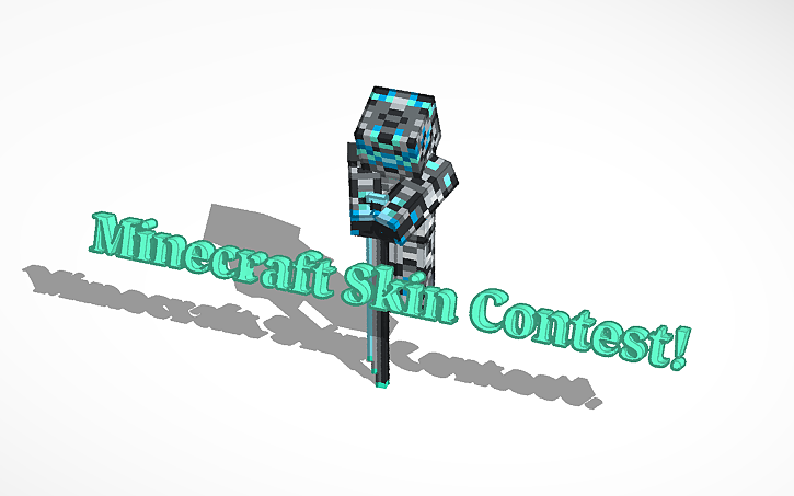 3D design Minecraft Coolest Skin Contest! - Tinkercad