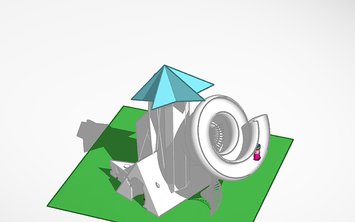 3D design Copy of House Challenge - Tinkercad