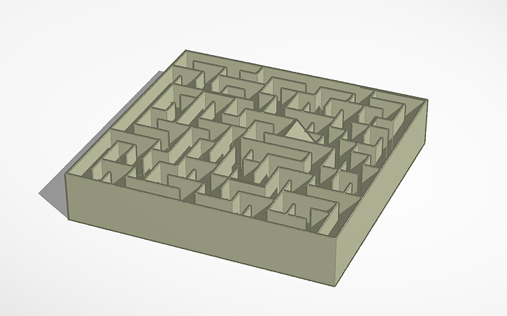 3D design super maze! - Tinkercad