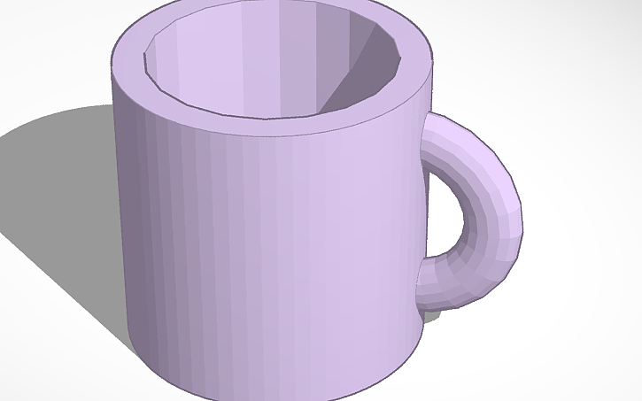 3D design Mug - Tinkercad