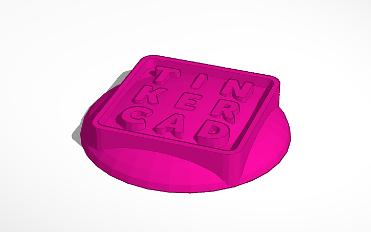 3D design Tinkercad - Tinkercad