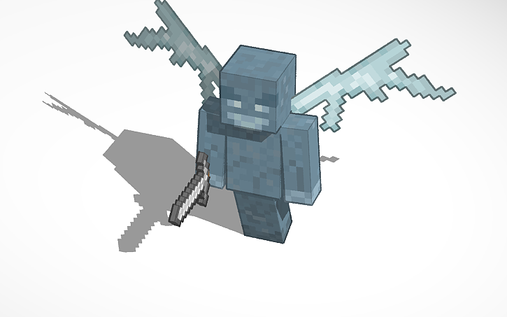 3D design Minecraft Vex - Tinkercad