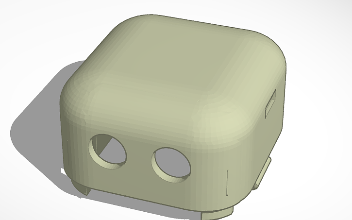 3D design otto head - Tinkercad