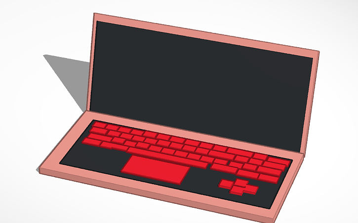 3D design laptop - Tinkercad