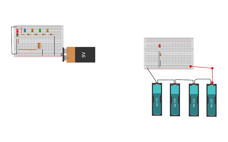 Circuit design Lab 1 - Tinkercad