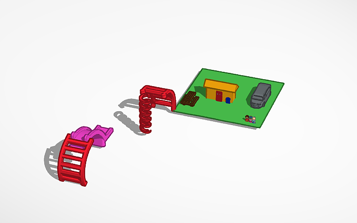 3D design Copy of House Challenge - Tinkercad