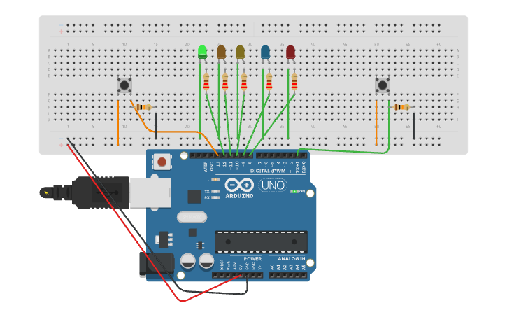 Circuit design Epic Turing - Tinkercad