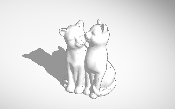 3D design cats - Tinkercad