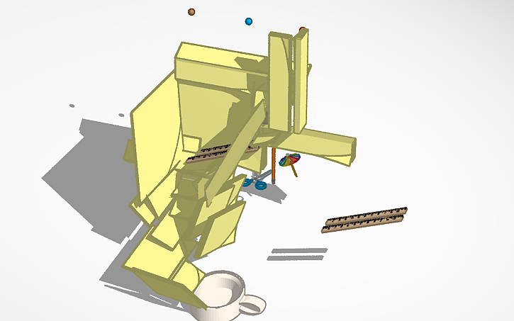 3D design Copy of Rube Goldberg Challenge - Tinkercad