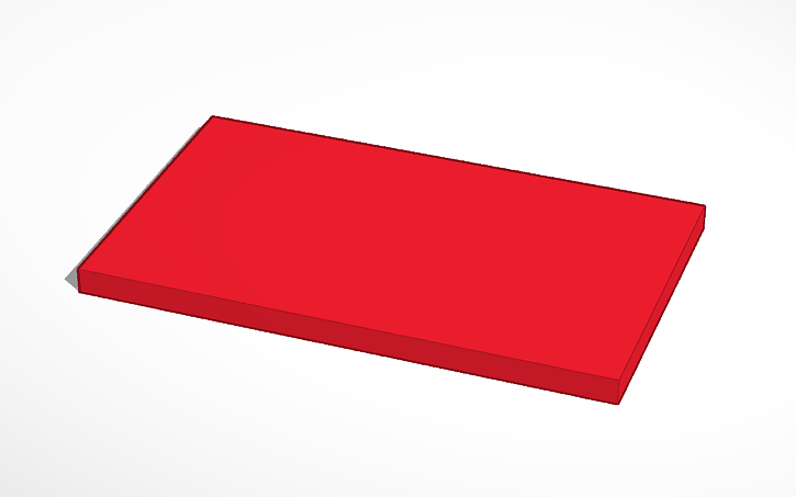 3D design DND Plate - Tinkercad