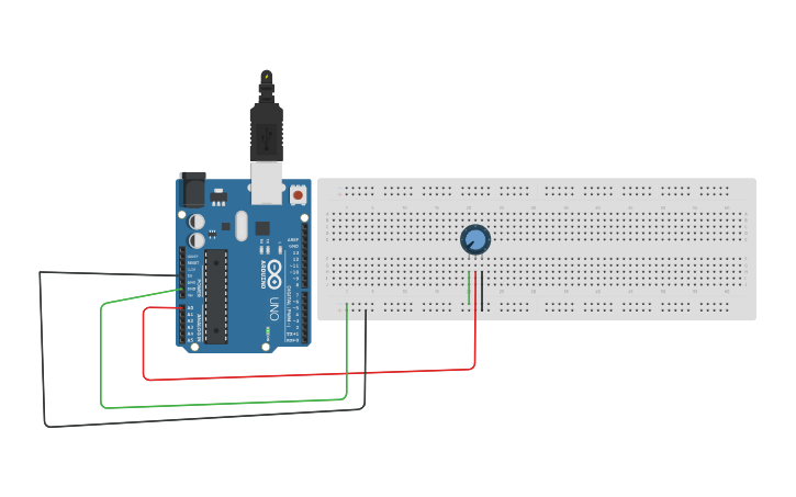 Circuit design experiment 3a - Tinkercad