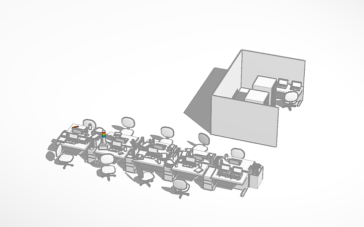 3D design IT office - Tinkercad