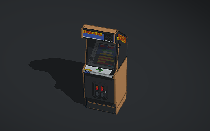 3D design frogger - Tinkercad