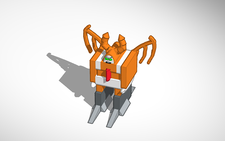 3D design Unicron - Tinkercad