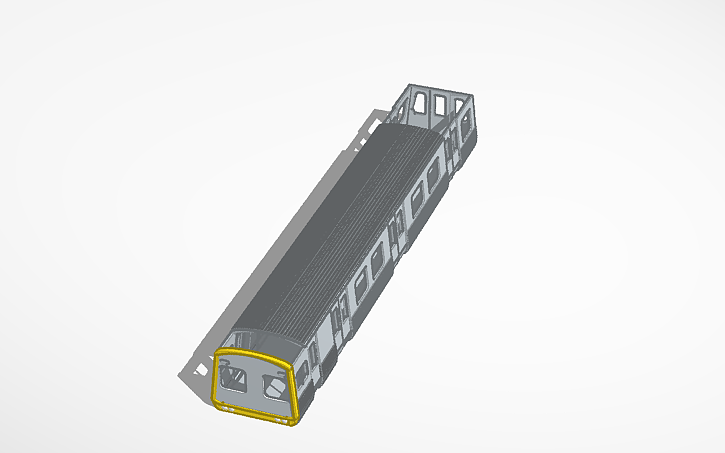3D design the met comeg train 1990 ho (i think) - Tinkercad
