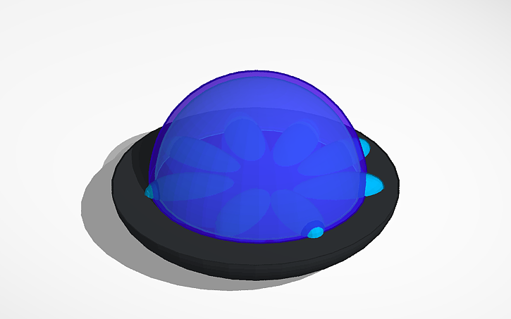 3D design UFO - Tinkercad