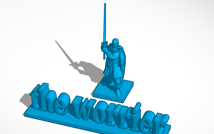 3D design Goliath DnD mini - Tinkercad