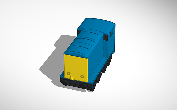 3D design BR Class 20 Diesel - Tinkercad