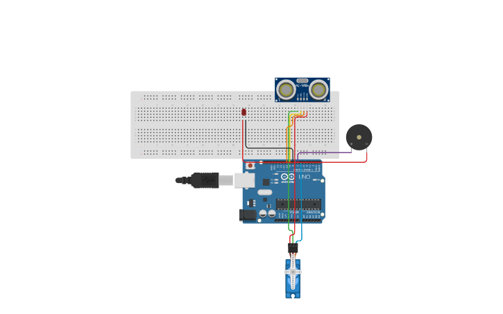 Circuit design trash bin - Tinkercad
