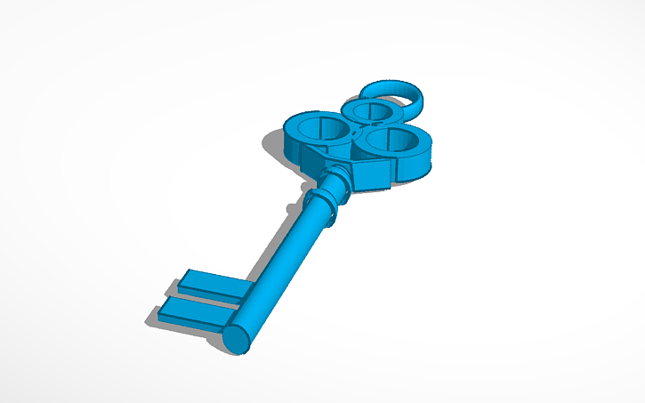 3D design Key - Tinkercad