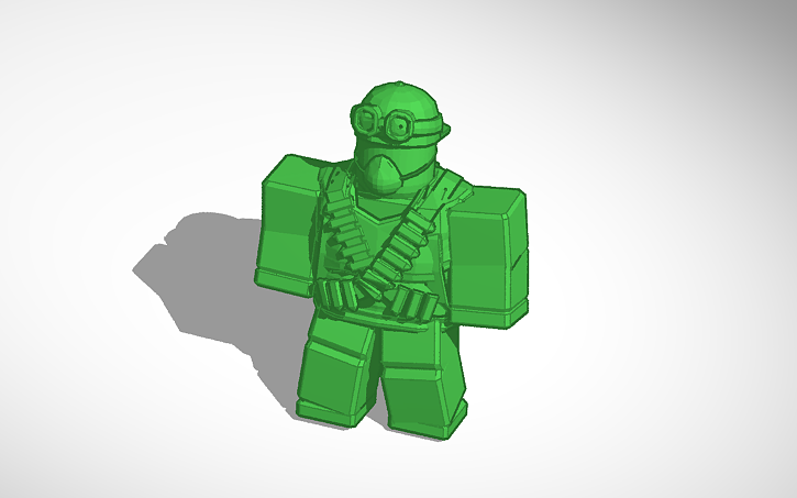 3D design roblox figure - Tinkercad