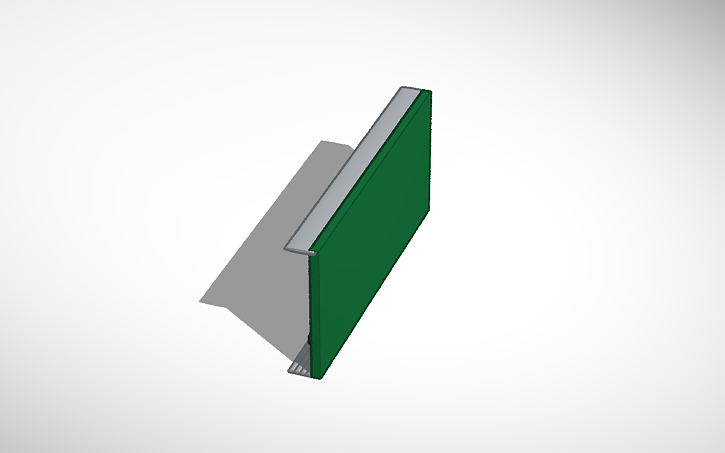 3D design Chalk Board - Tinkercad