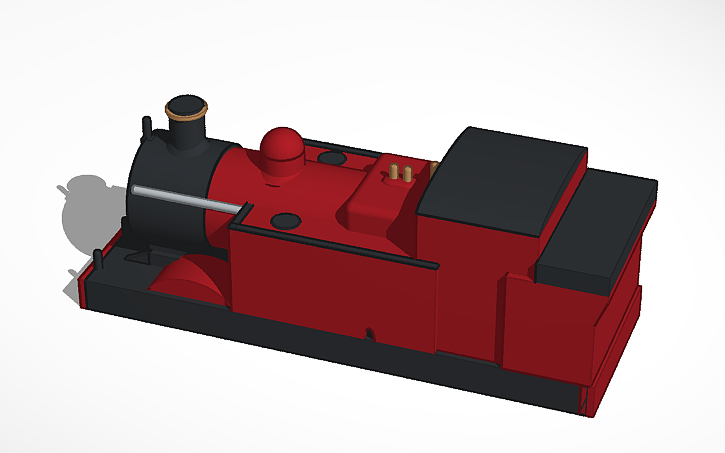 3D design TWR Jinty - Tinkercad