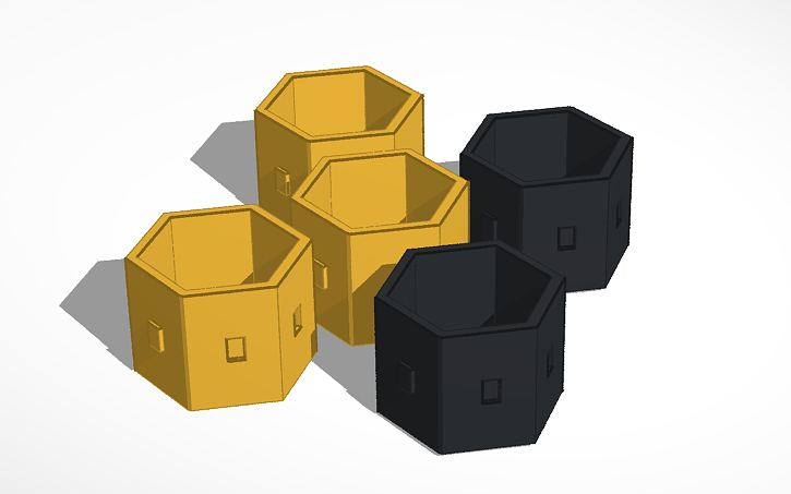 3D design Bee Box - Tinkercad