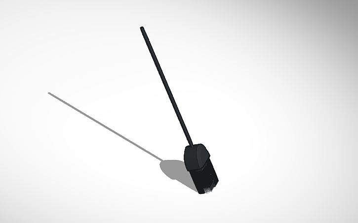 3D design BROOM - Tinkercad