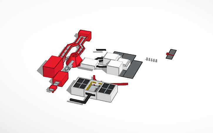 3D design Processing Plant - Tinkercad