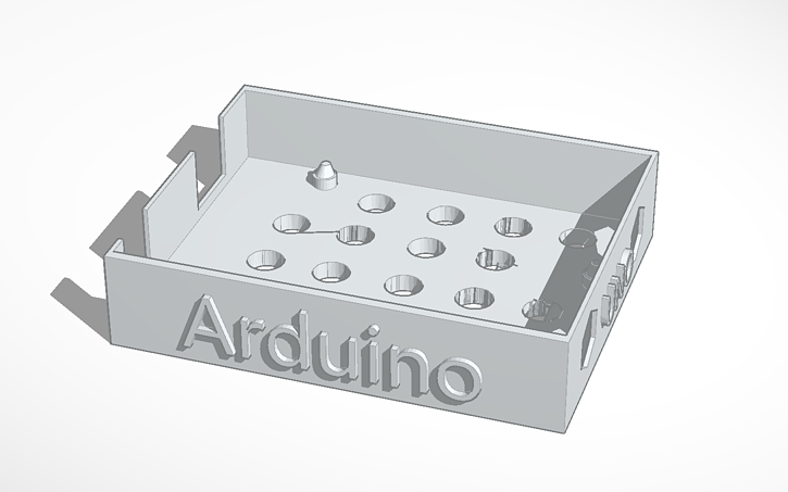 3D design Arduino Uno - Tinkercad